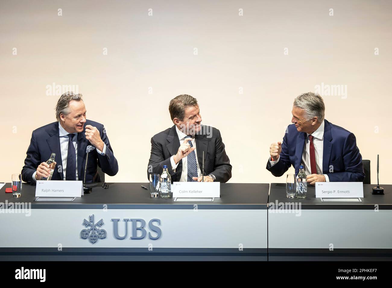 Newly appointed Group Chief Executive Officer of Swiss Bank UBS Sergio ...