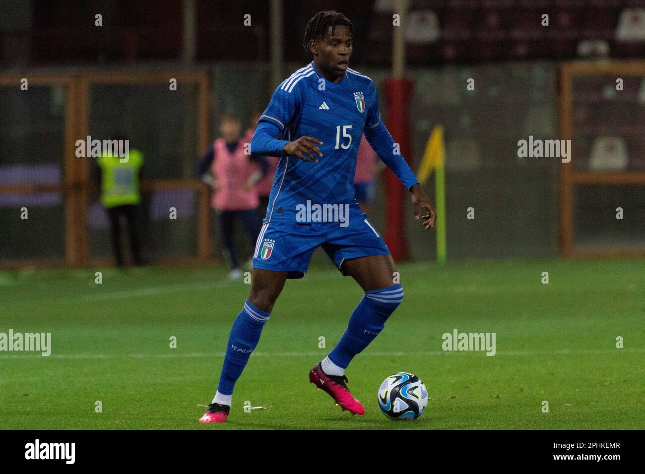 Reggio Calabria, Reggio Calabria, Italy, March 27, 2023, Caleb Okoli ...