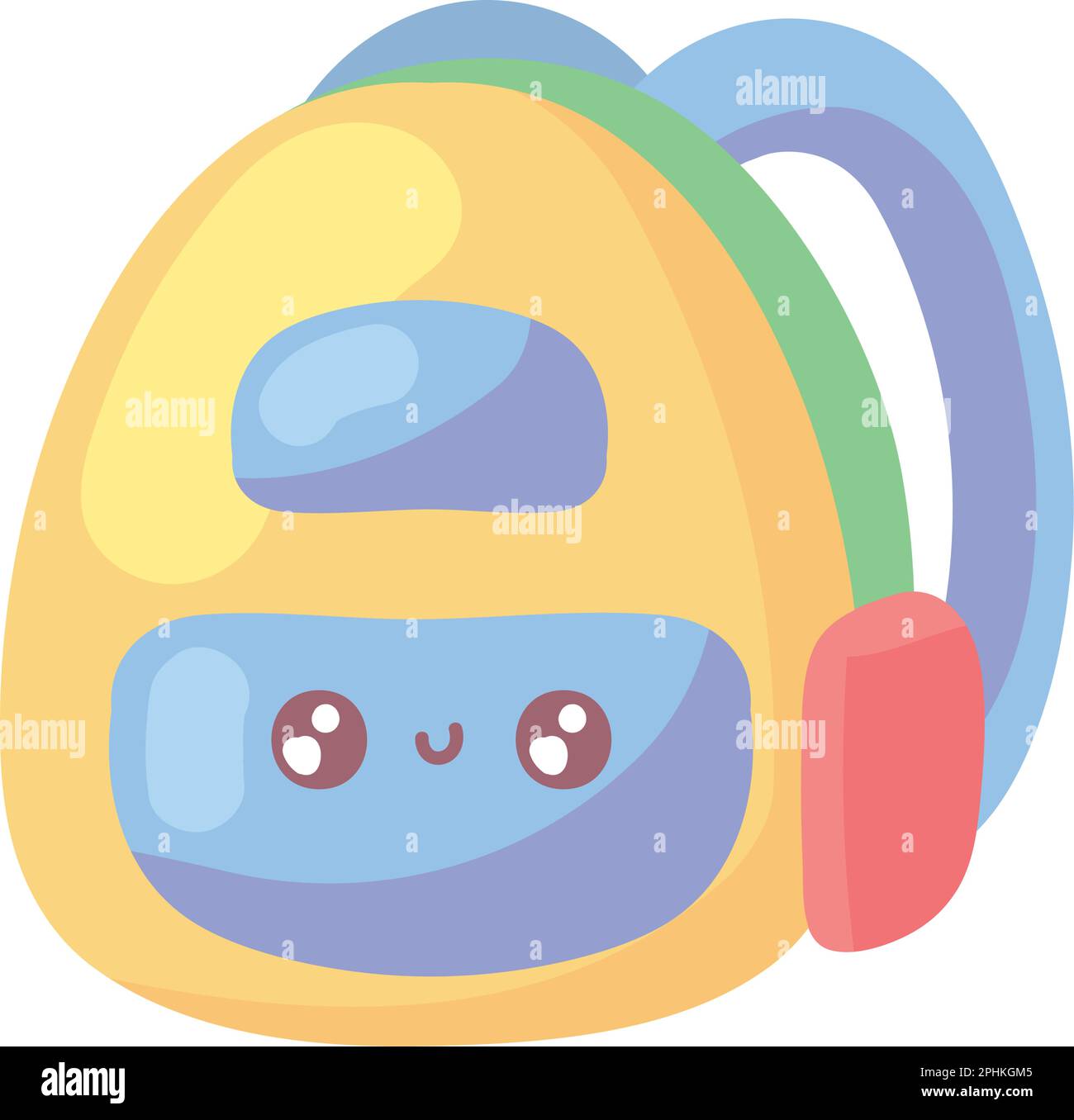 backpack school kawaii Stock Vector Image & Art - Alamy