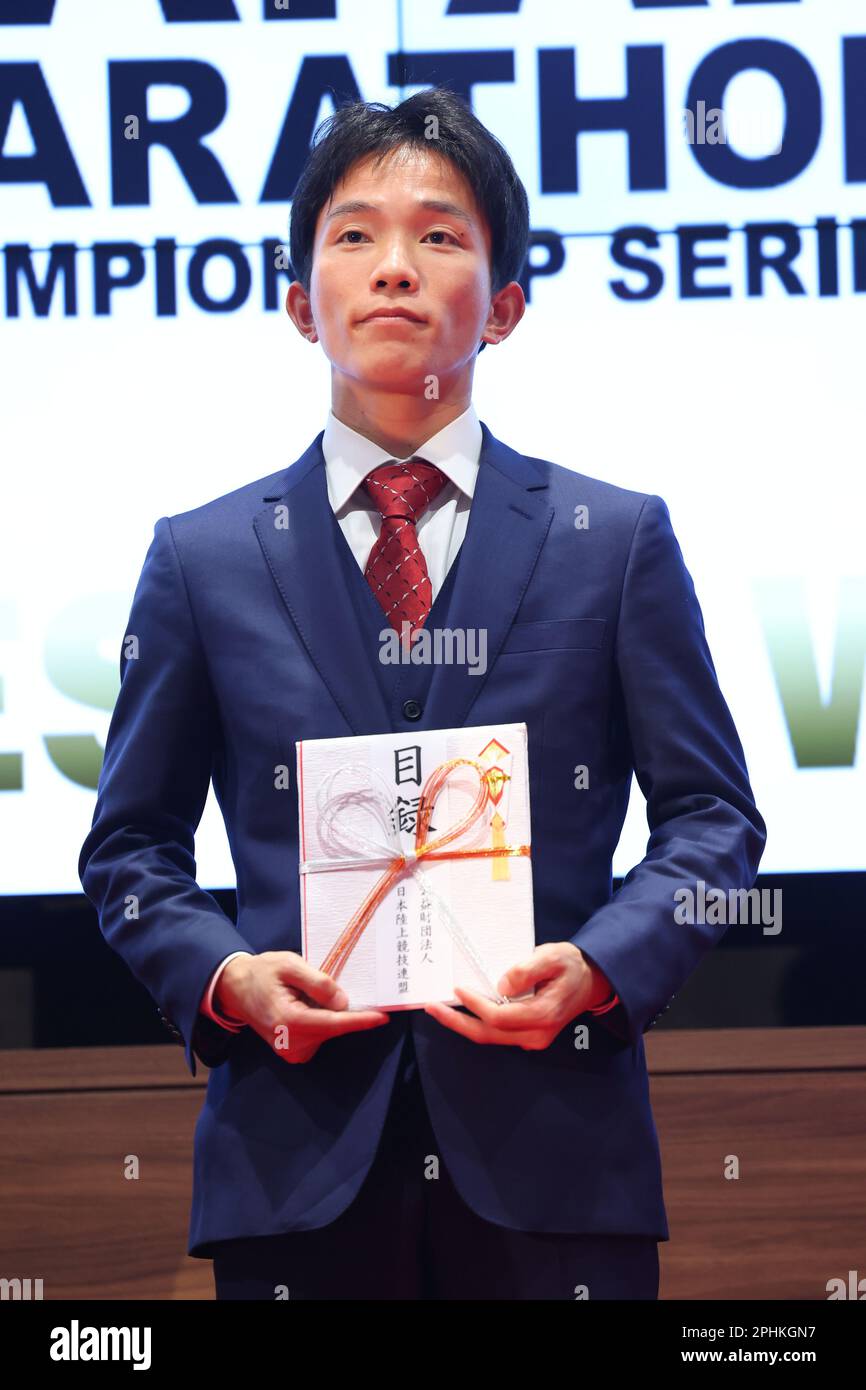 Hiroto Inoue, MARCH 29, 2023 - Marathon : Japan Marathon Championship Series Award In Tokyo ...
