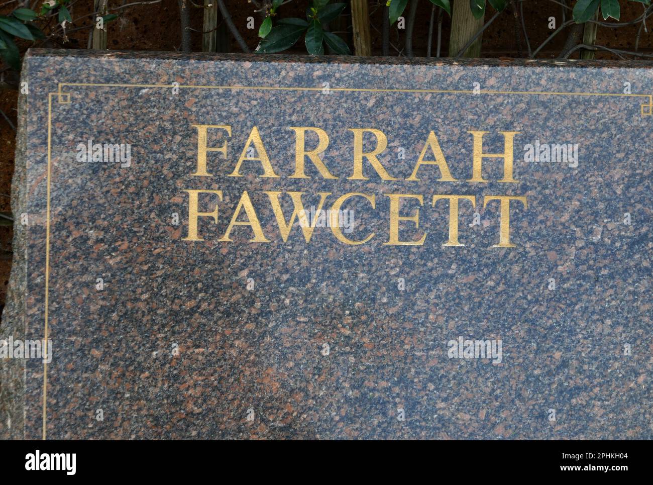 Farrah fawcett memorial hi-res stock photography and images - Alamy