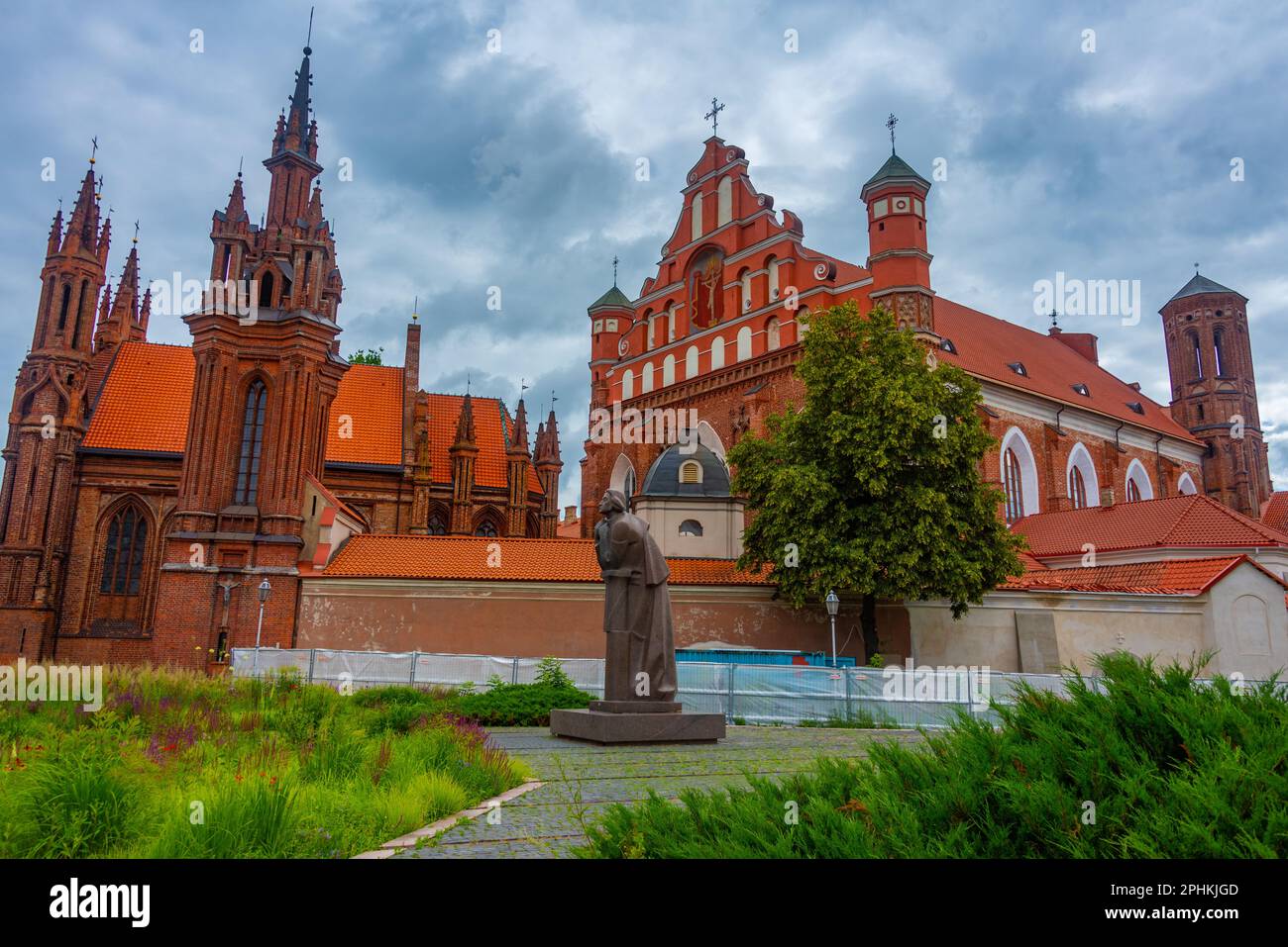 Church of St Anne in Vilnius, Lithuania Stock Photo - Alamy