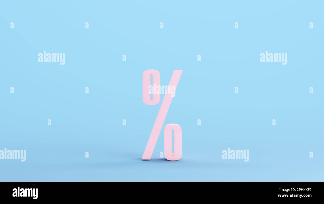 Percentage percent sign 3d hi-res stock photography and images - Alamy