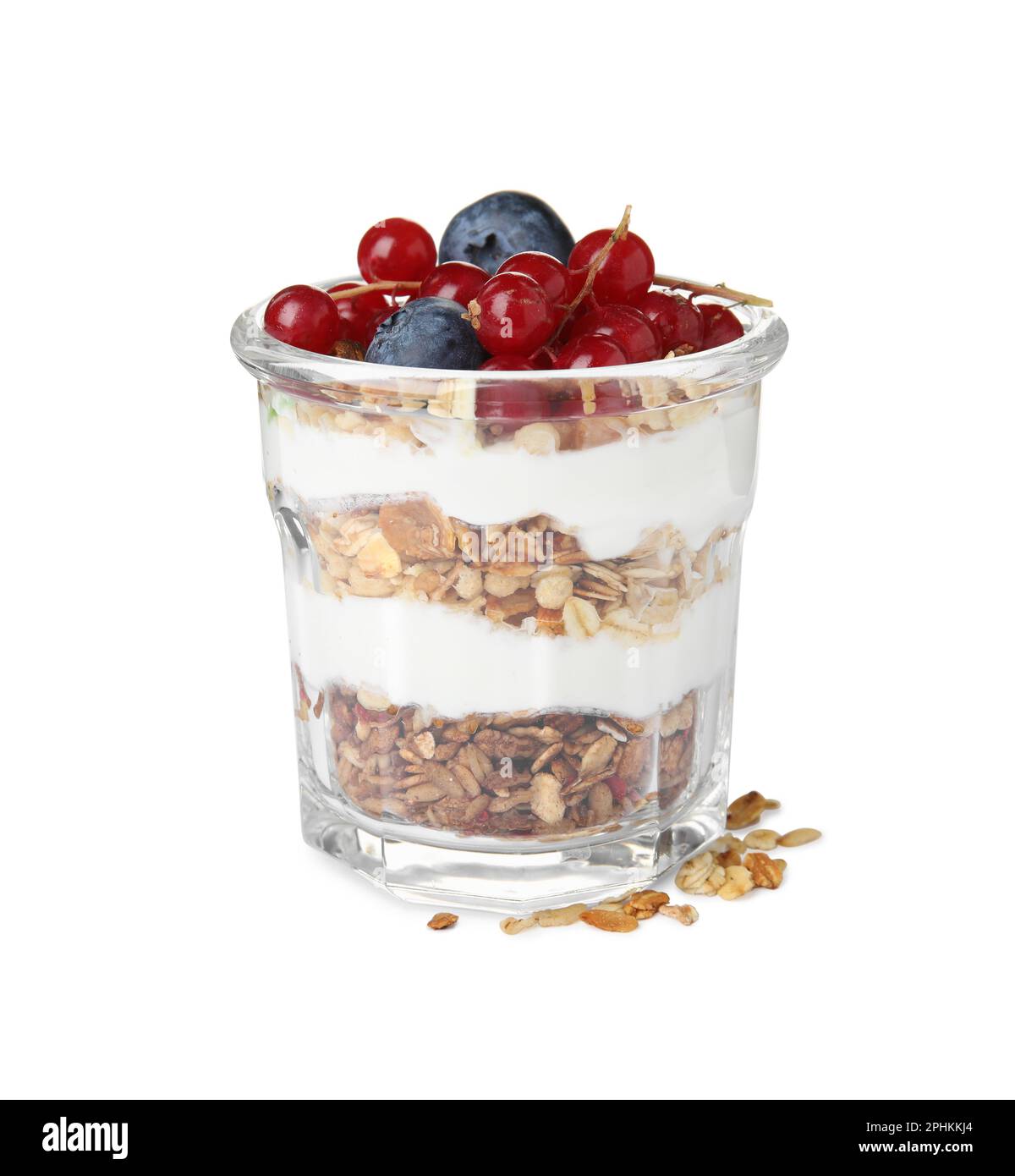 Fruit parfait Cut Out Stock Images & Pictures - Alamy