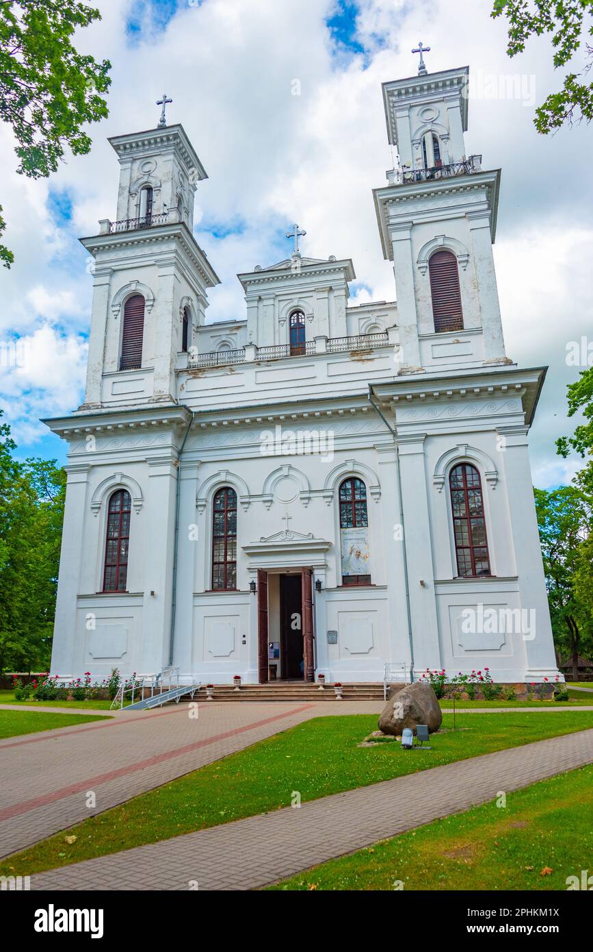 Church of St. John the Baptist at Birzai, Lithuania Stock Photo - Alamy