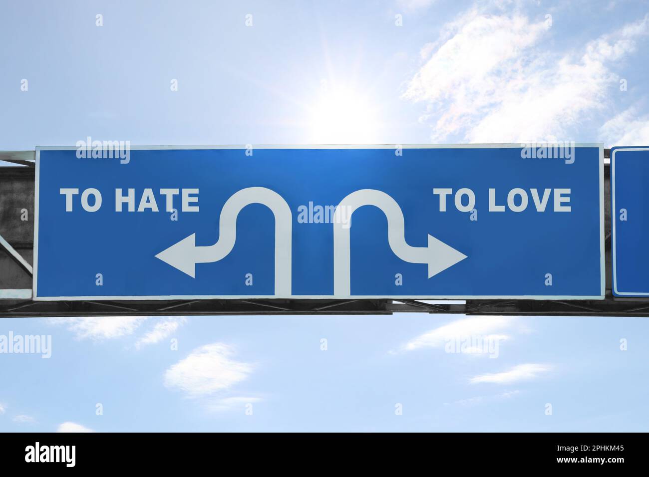 Different way signal board hi-res stock photography and images - Alamy