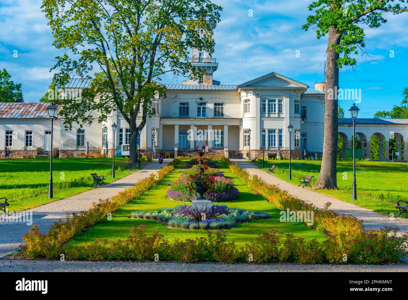 Astravas Manor in Lithuanian town Birzai Stock Photo - Alamy