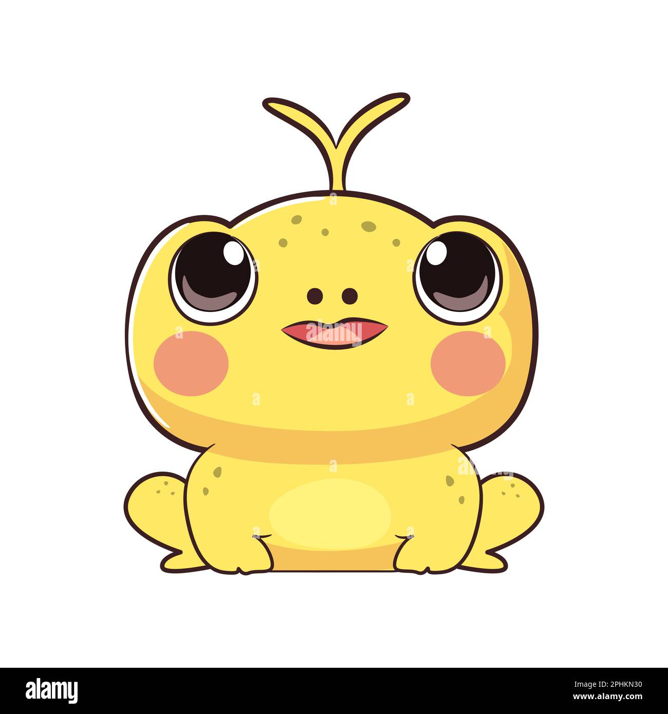 Baby yellow frog Cut Out Stock Images & Pictures - Alamy