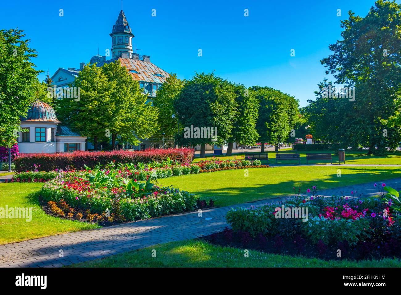 Urban park in jurmala hi-res stock photography and images - Alamy