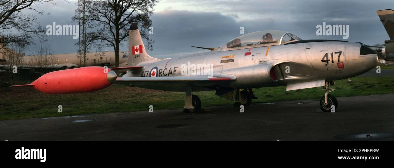 The Lockheed T-33 Shooting Star is an American subsonic jet trainer ...