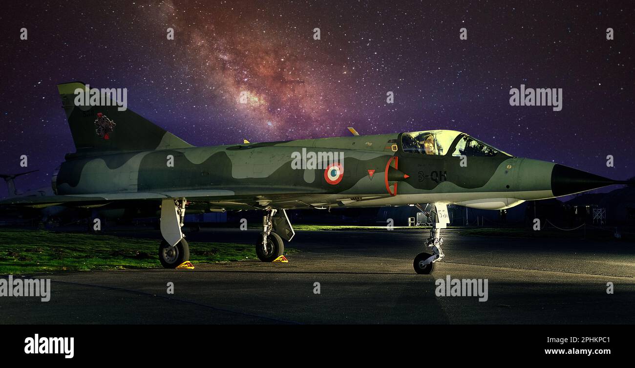 The Dassault Mirage III is a family of single/dual-seat, single-engine ...