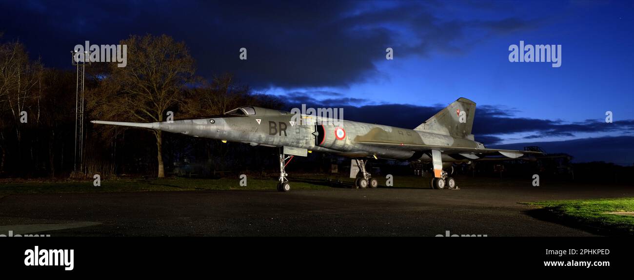 The Dassault Mirage IV was a French supersonic strategic bomber and ...