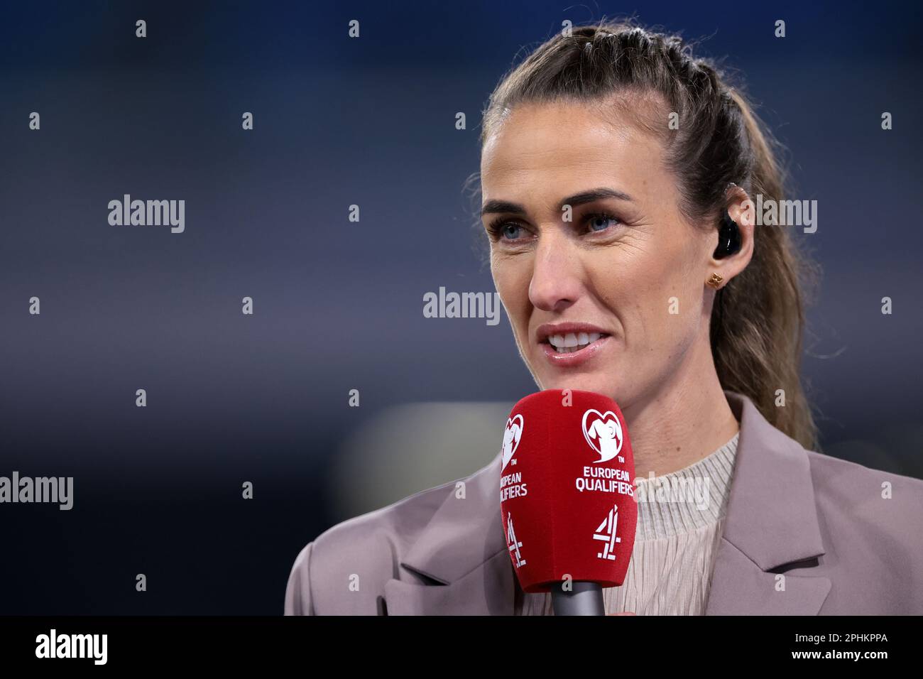 Naples, Italy, 23rd March 2023. Former England Women's International ...
