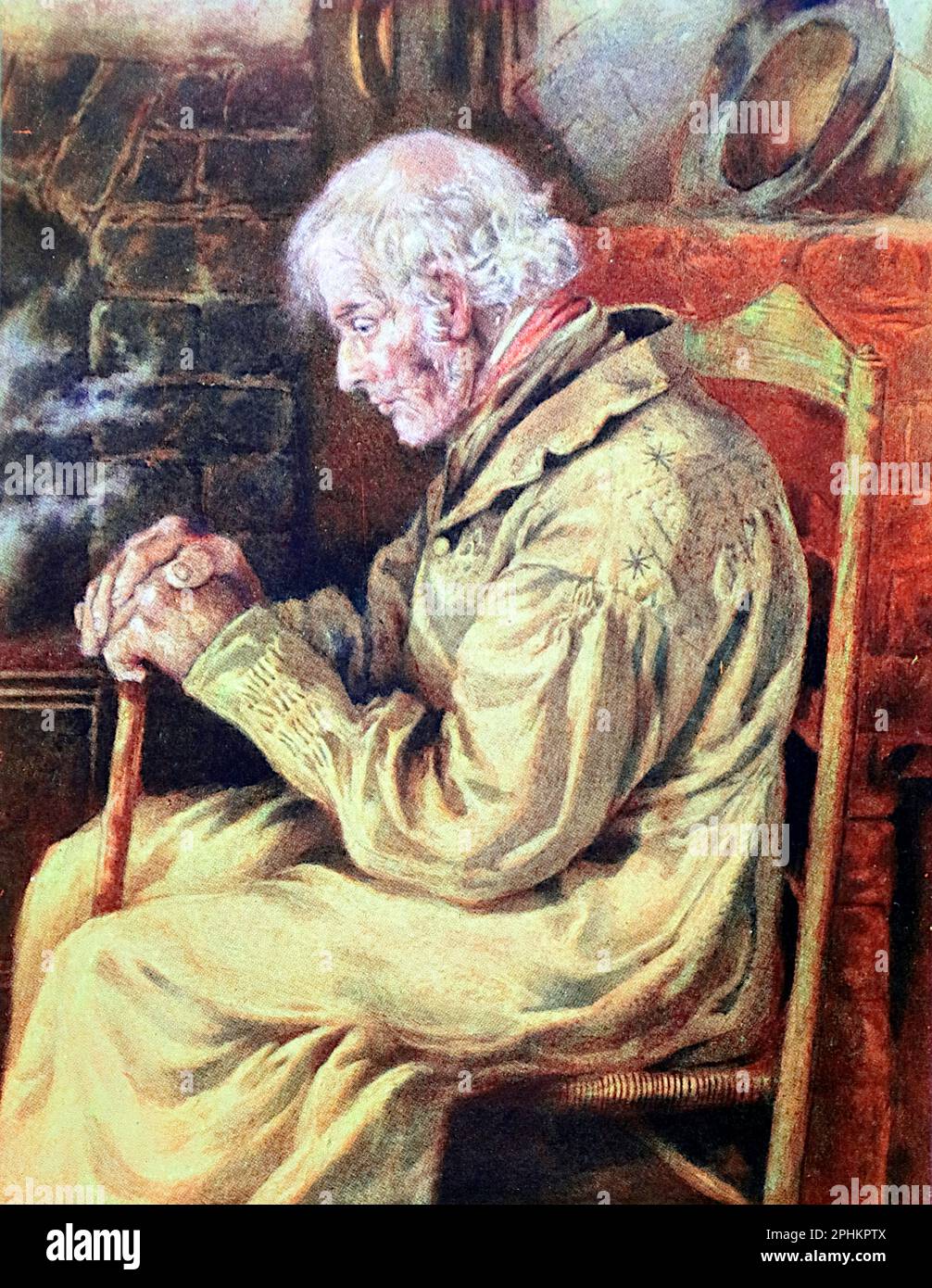 Thomas Chappell (Dadad), portrait by Greenaway from the book Kate ...