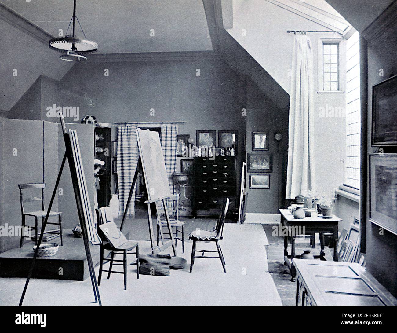 The Studio, in Greenaway's Frognal home, photo from the book Kate ...