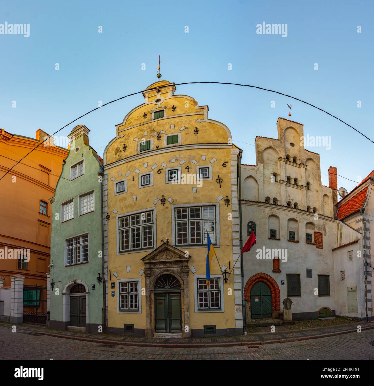 Three brothers - a famous complex of three buildings hosting a museum ...