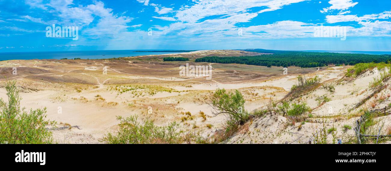 Parnidis dune at Curonian spit in Lithuania Stock Photo - Alamy