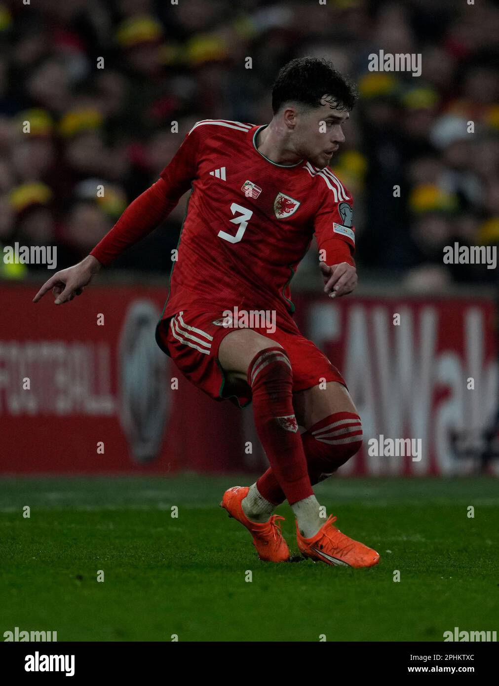 Cardiff, Wales, 28, March, 2023, Nico Williams (Wales) Pictured in ...