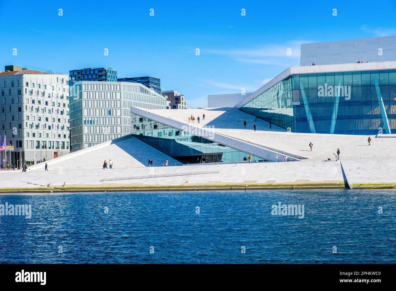 The Opera House on the waterfront in Oslo, Norway Stock Photo - Alamy