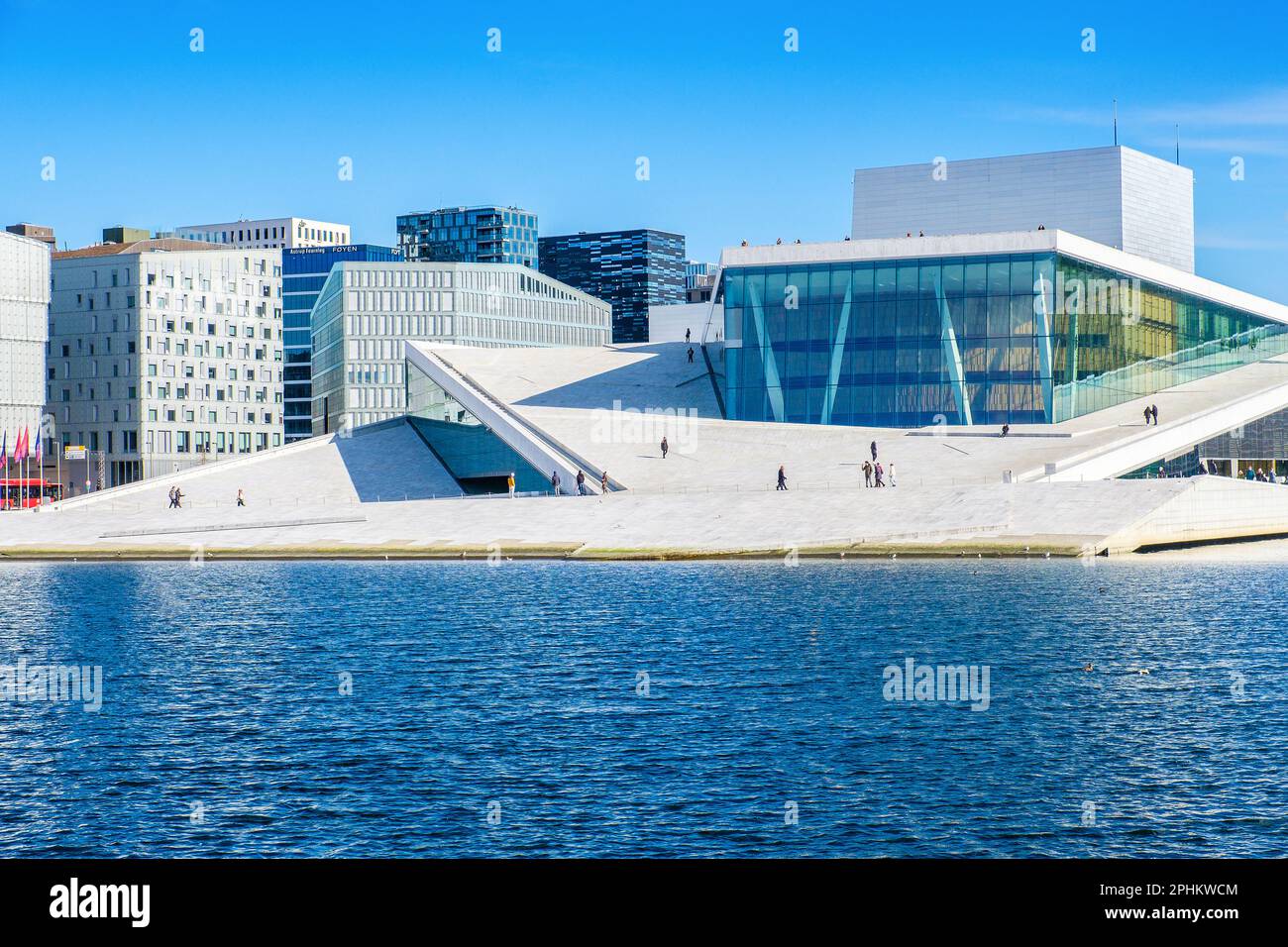 The Opera House on the waterfront in Oslo, Norway Stock Photo - Alamy
