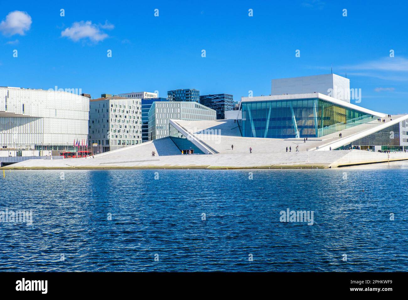 The Opera House on the waterfront in Oslo, Norway Stock Photo - Alamy