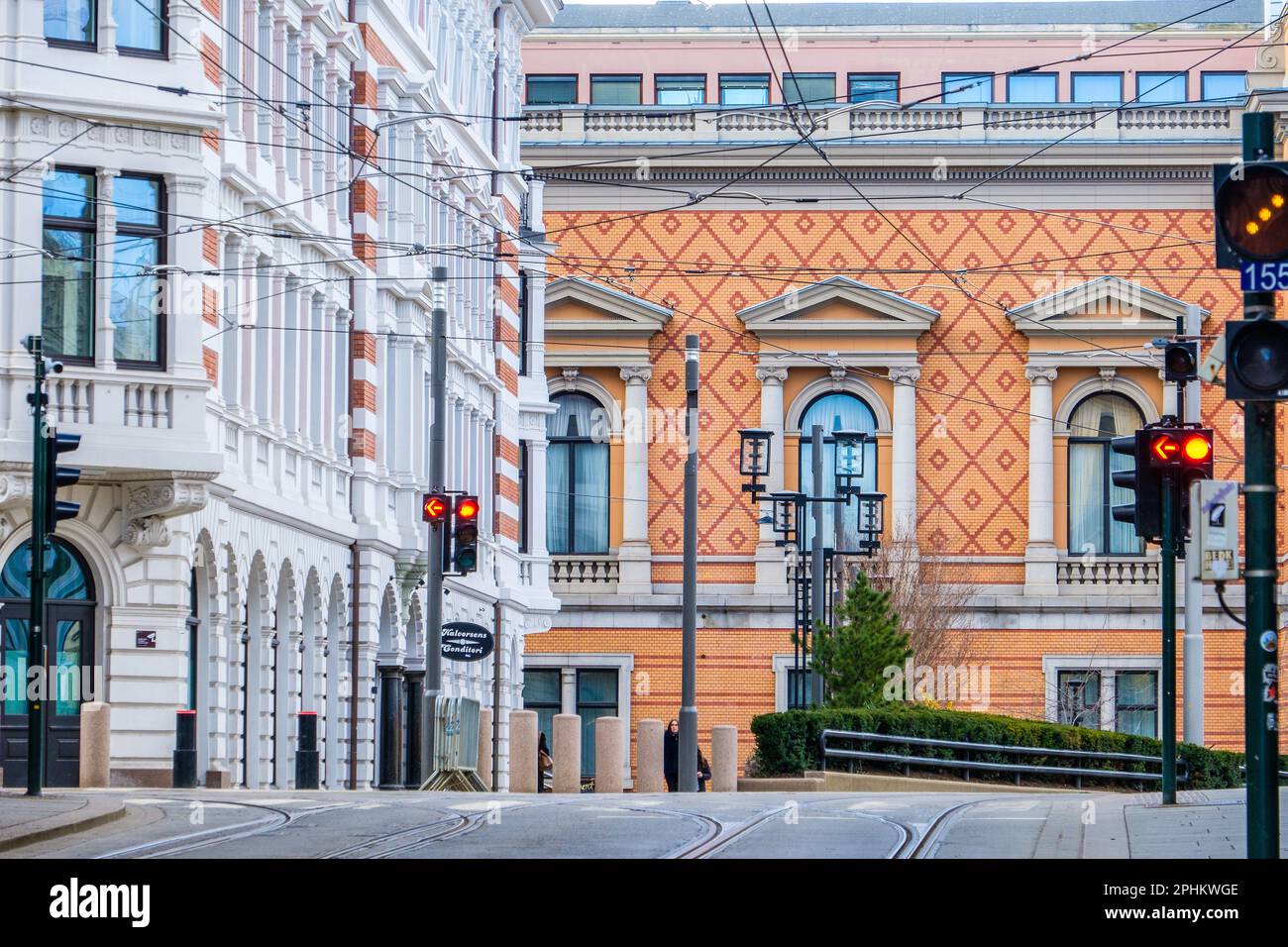 Old buildings in central Oslo, Norway Stock Photo - Alamy