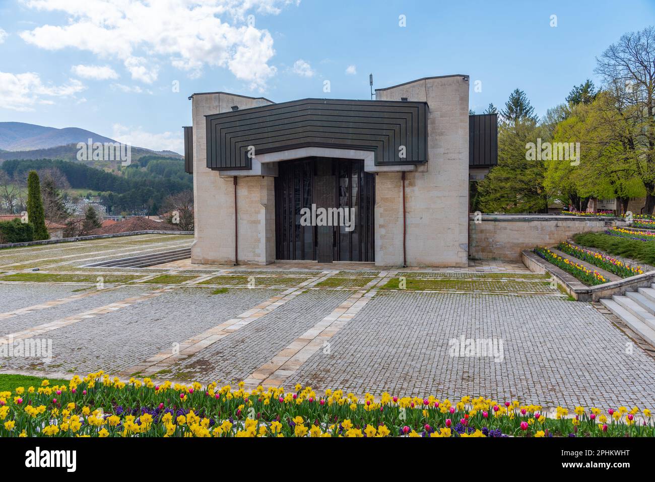 Pantheon of Georgi Stoykov Rakovski in Kotel, Bulgaria Stock Photo - Alamy