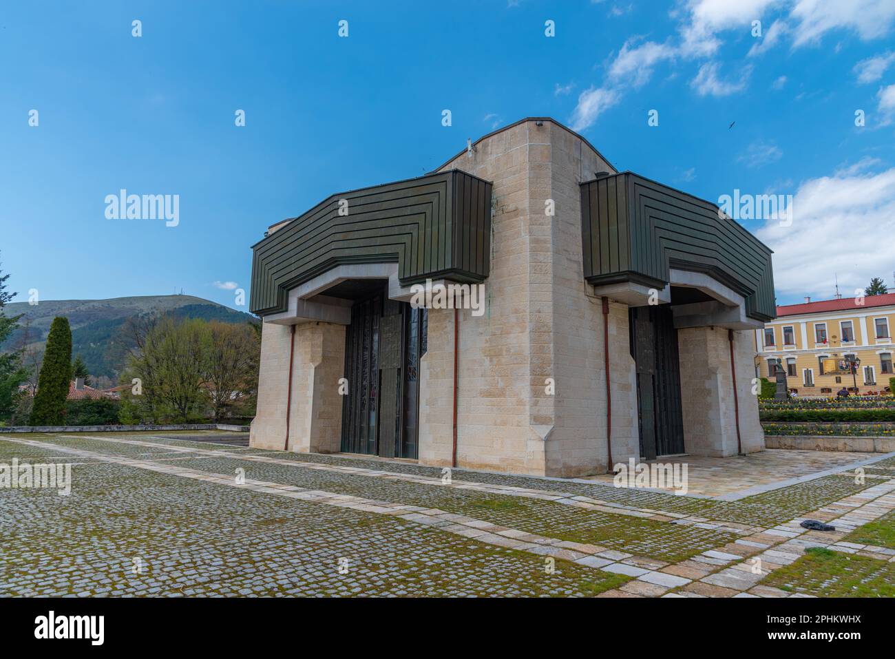 Pantheon of Georgi Stoykov Rakovski in Kotel, Bulgaria Stock Photo - Alamy