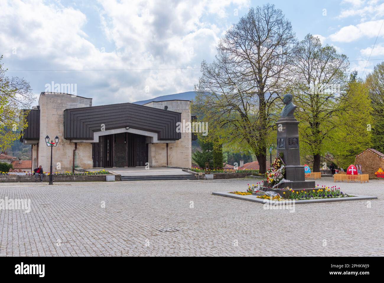 Pantheon of Georgi Stoykov Rakovski in Kotel, Bulgaria Stock Photo - Alamy