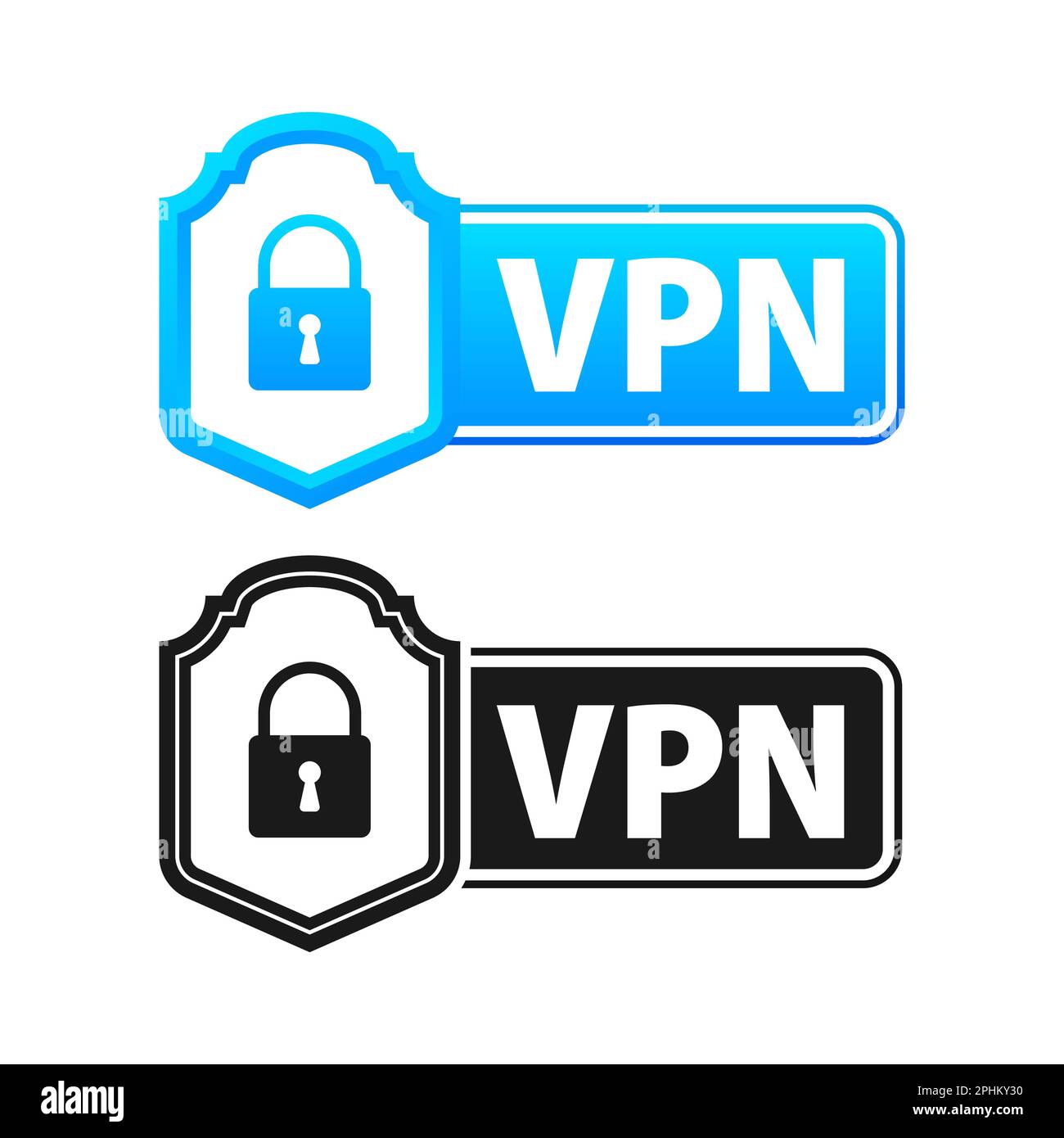 VPN Virtual private network connectivity. Internet security and privacy Stock Vector Image & Art ...