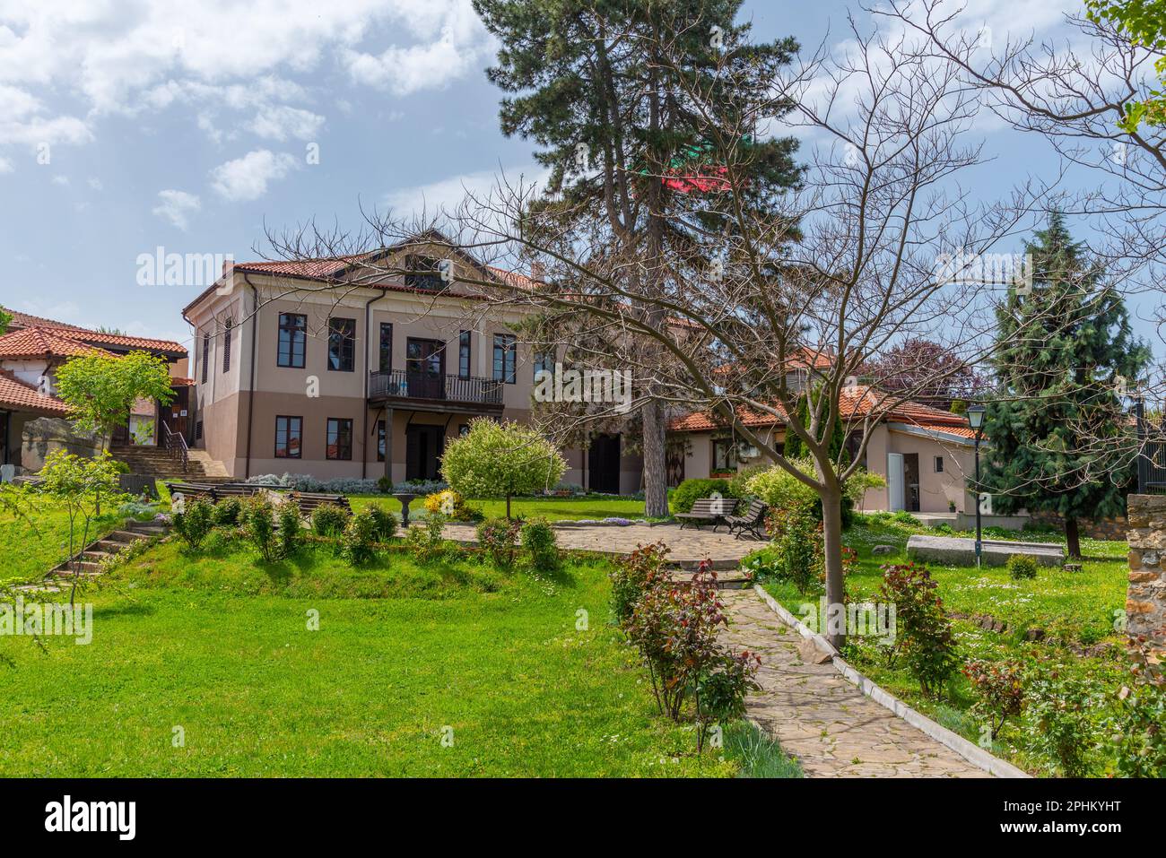 House museum of Aleko Konstantinov in Svishtov, Bulgaria Stock Photo ...