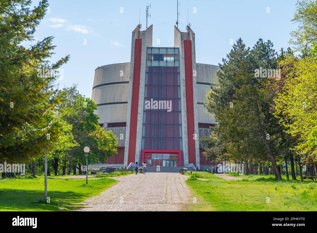 Building of Pleven Panorama in Bulgaria Stock Photo - Alamy
