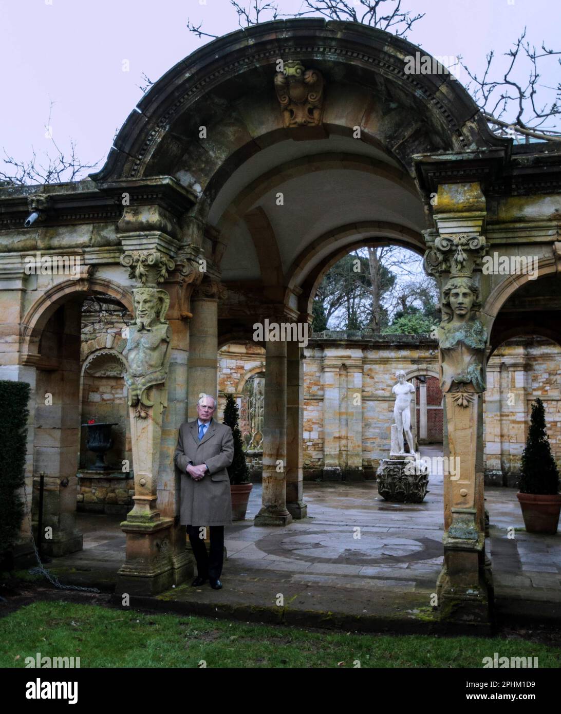 Kent, Edenbridge, 29 March 2023 The Lord Astor of Hever standing in the ...