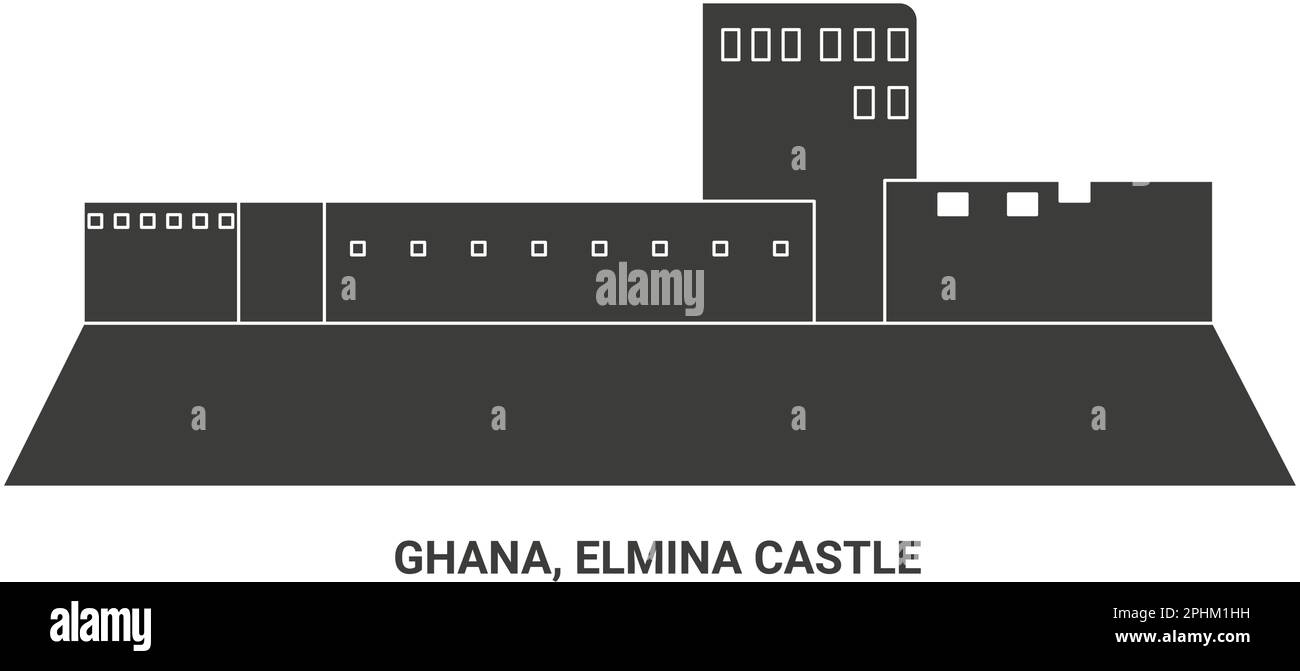 African slaves castle Stock Vector Images - Alamy