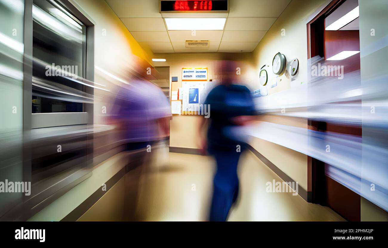 Hospital er waiting room hi-res stock photography and images - Alamy