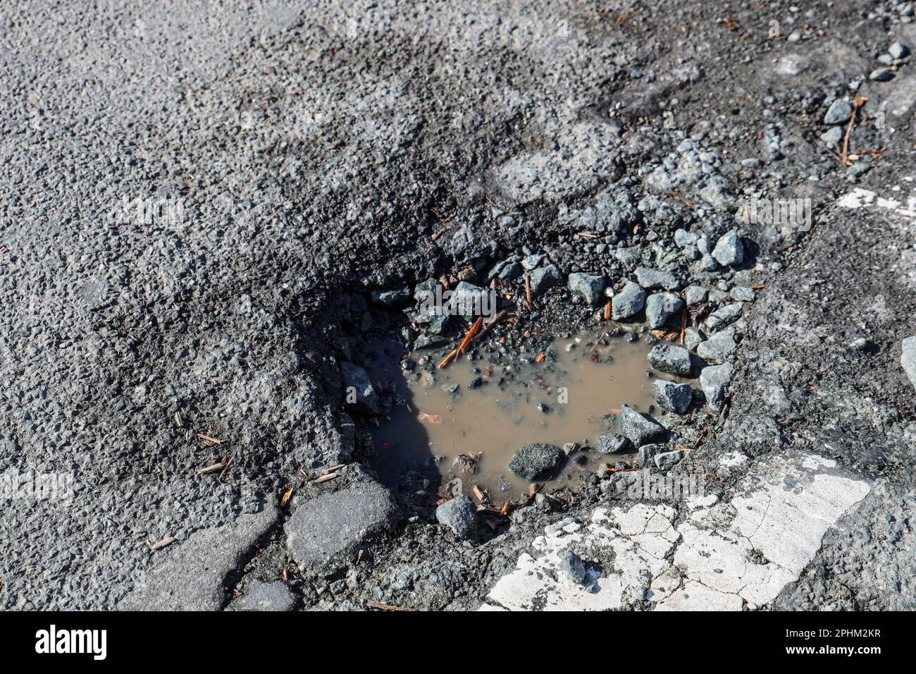 A constant problem for Councils and Driver all over the country. Pot ...