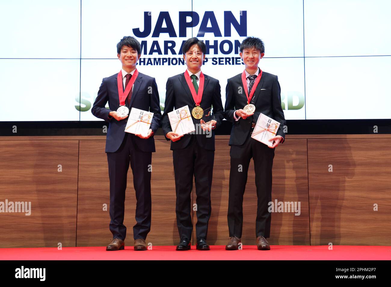 (L-R) Shohei Otsuka, Kenya Sonota, Kyohei Hosoya, MARCH 29, 2023 ...