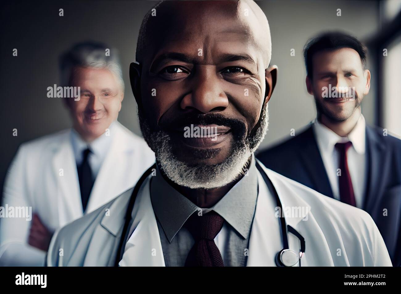 doctor at hospital with stetрoscope Stock Photo - Alamy