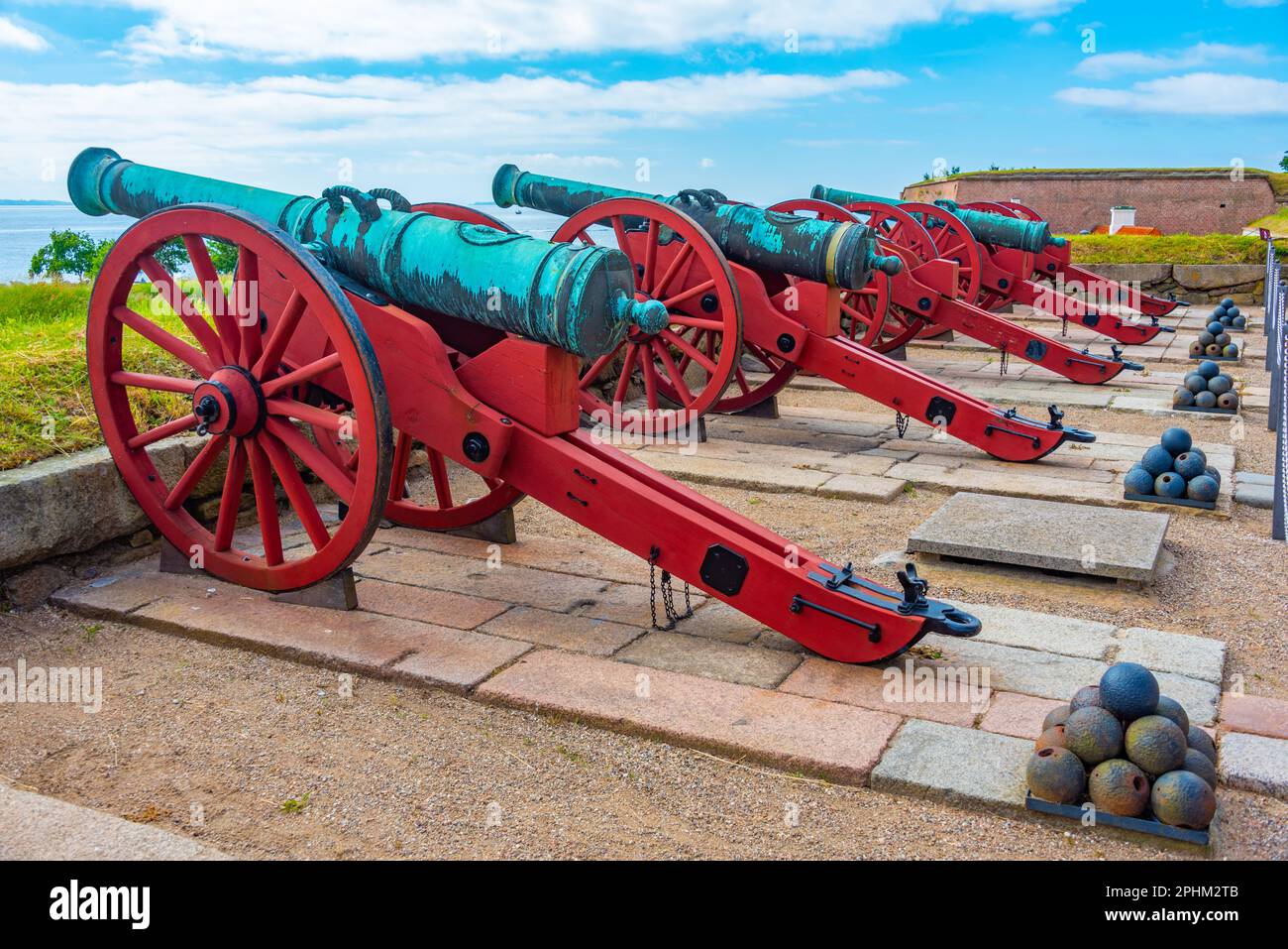 Kronborg castle cannons tourism hi-res stock photography and images - Alamy
