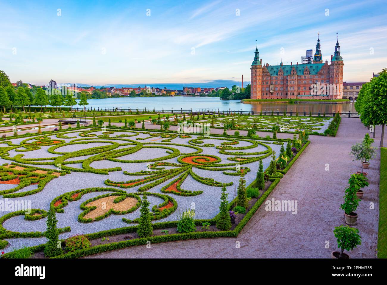 Frederiksborg palace gardens hi-res stock photography and images - Alamy
