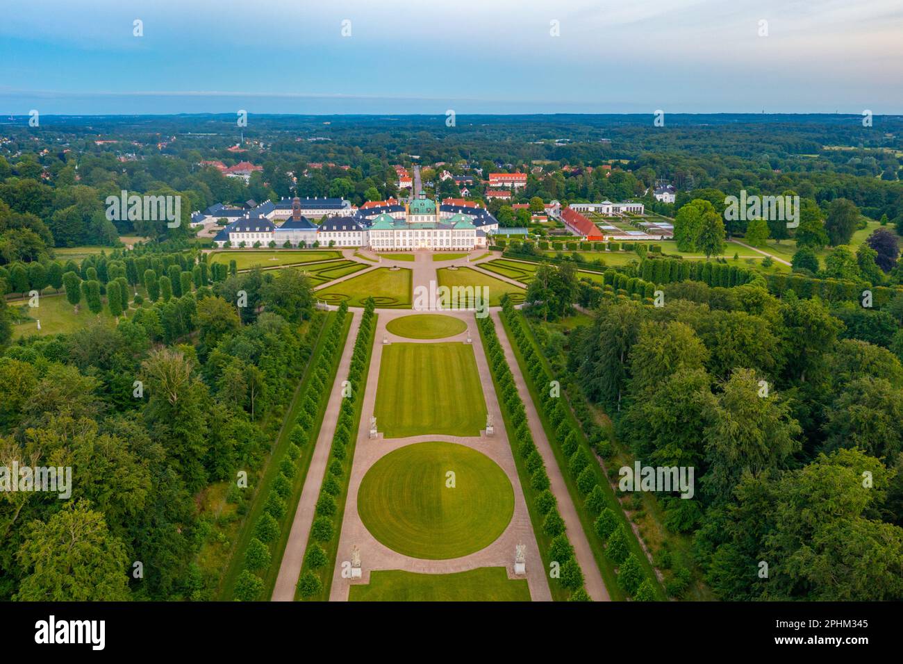 Fredensborg aerial hi-res stock photography and images - Alamy