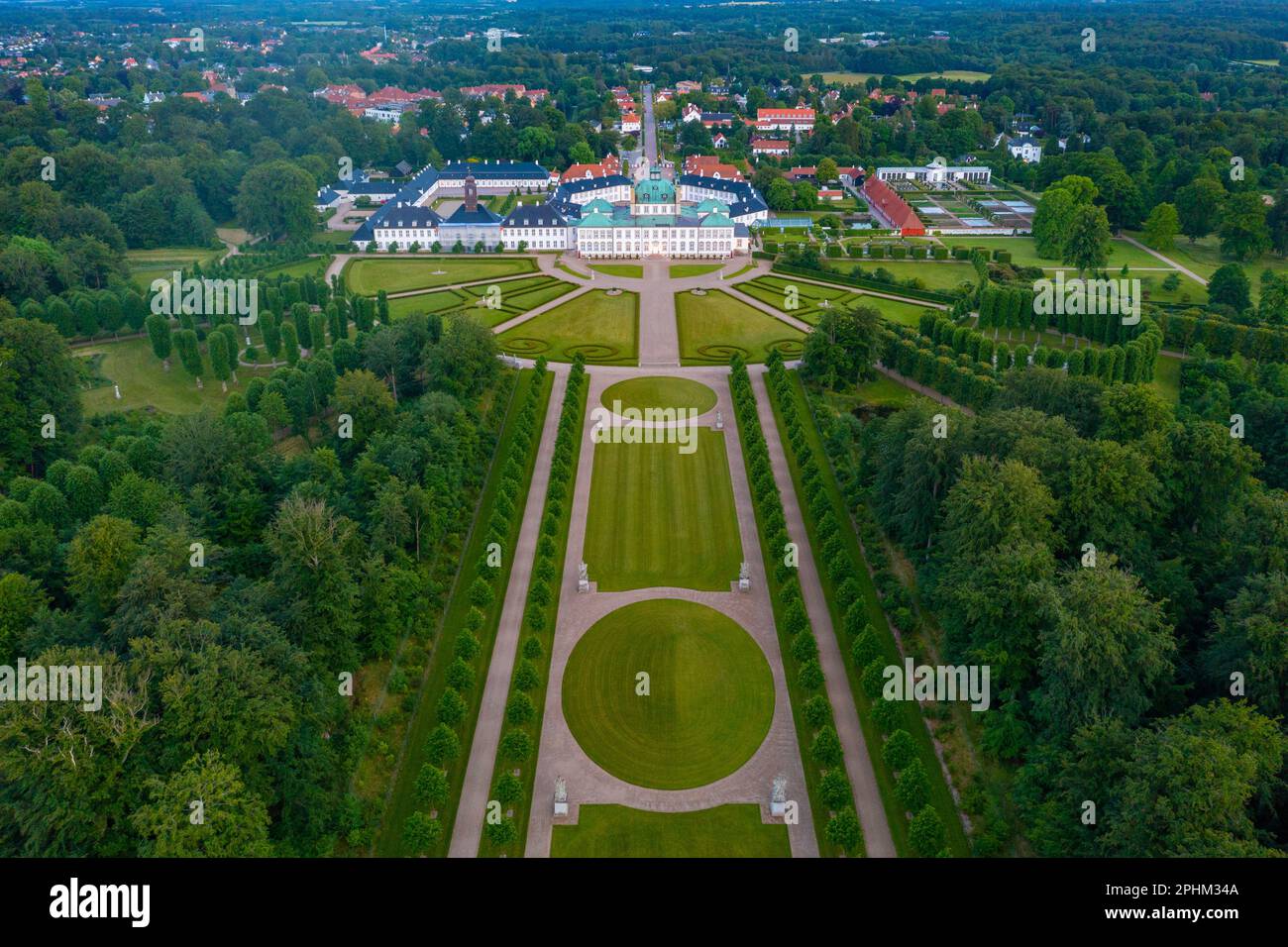 Fredensborg aerial hi-res stock photography and images - Alamy