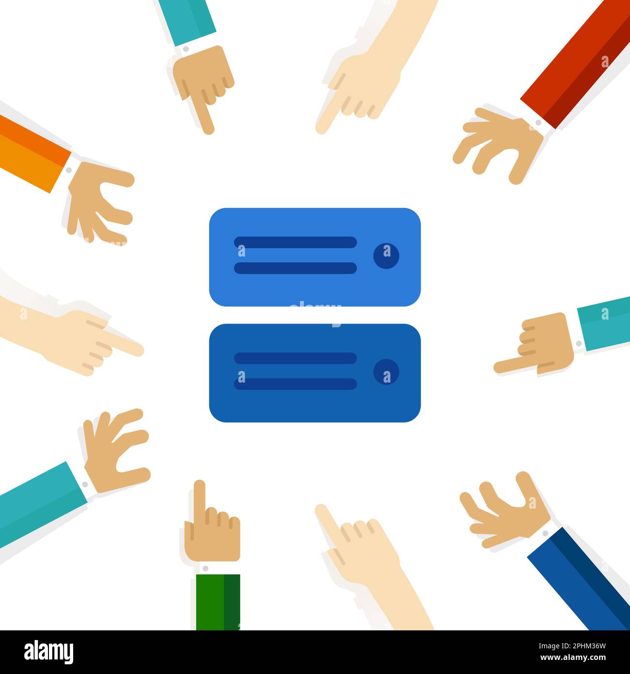 Network racks Stock Vector Images - Alamy