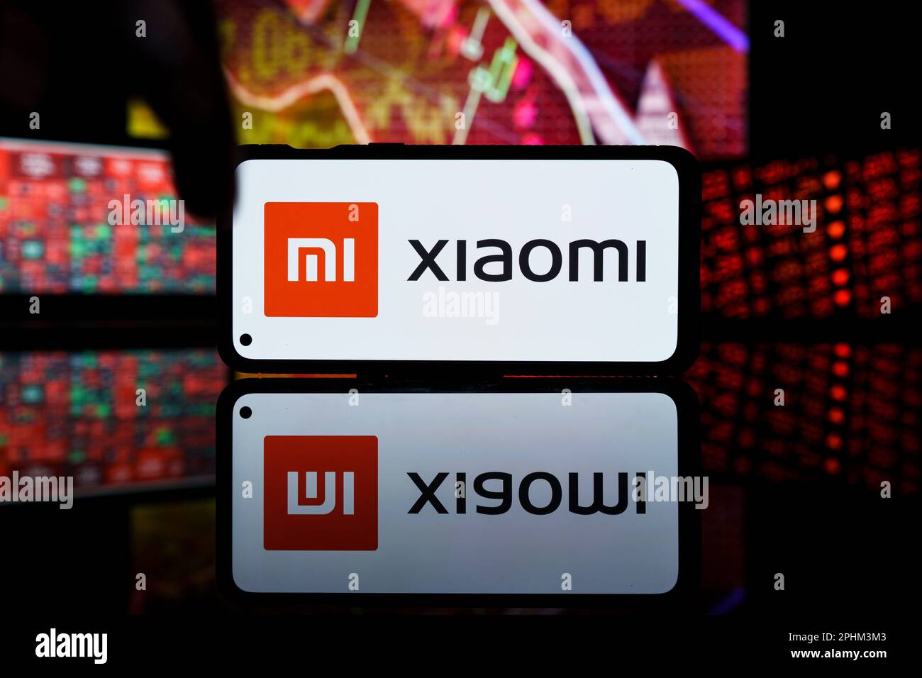 Xiaomi company shares dropped down at stock market. Xiaomi company ...