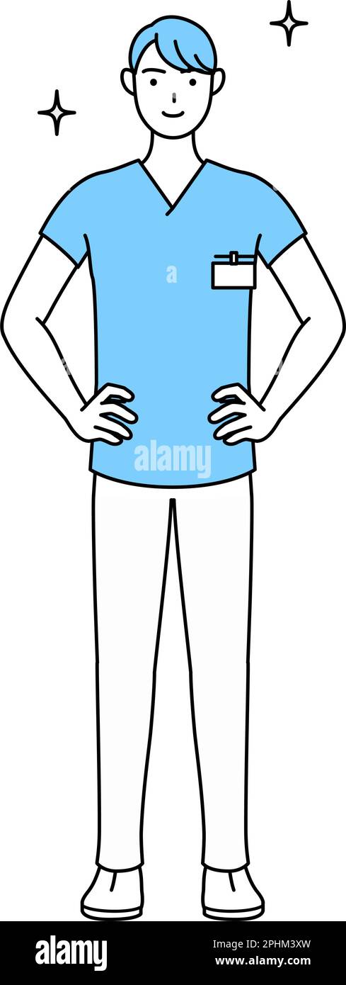 Daunting pose Stock Vector Images - Alamy