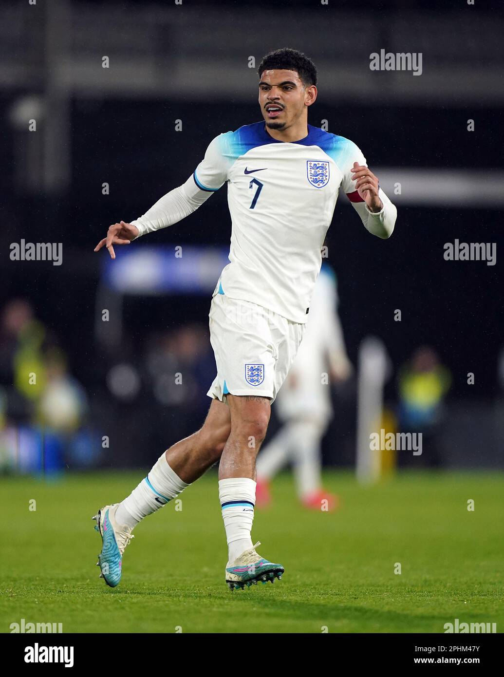 England's Morgan Gibbs-White during the International Friendly match at ...
