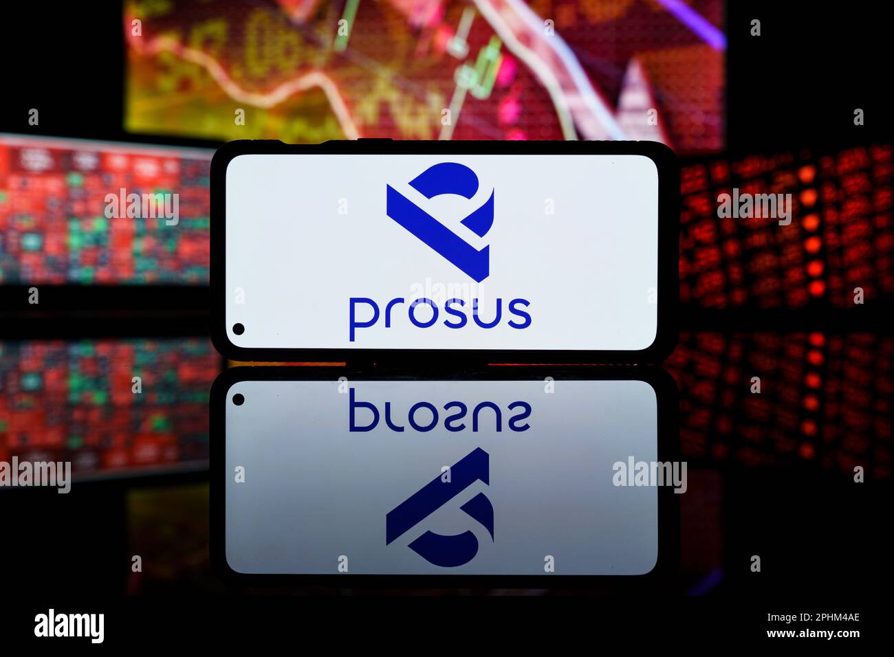 Prosus company shares dropped down at stock market. Prosus company ...