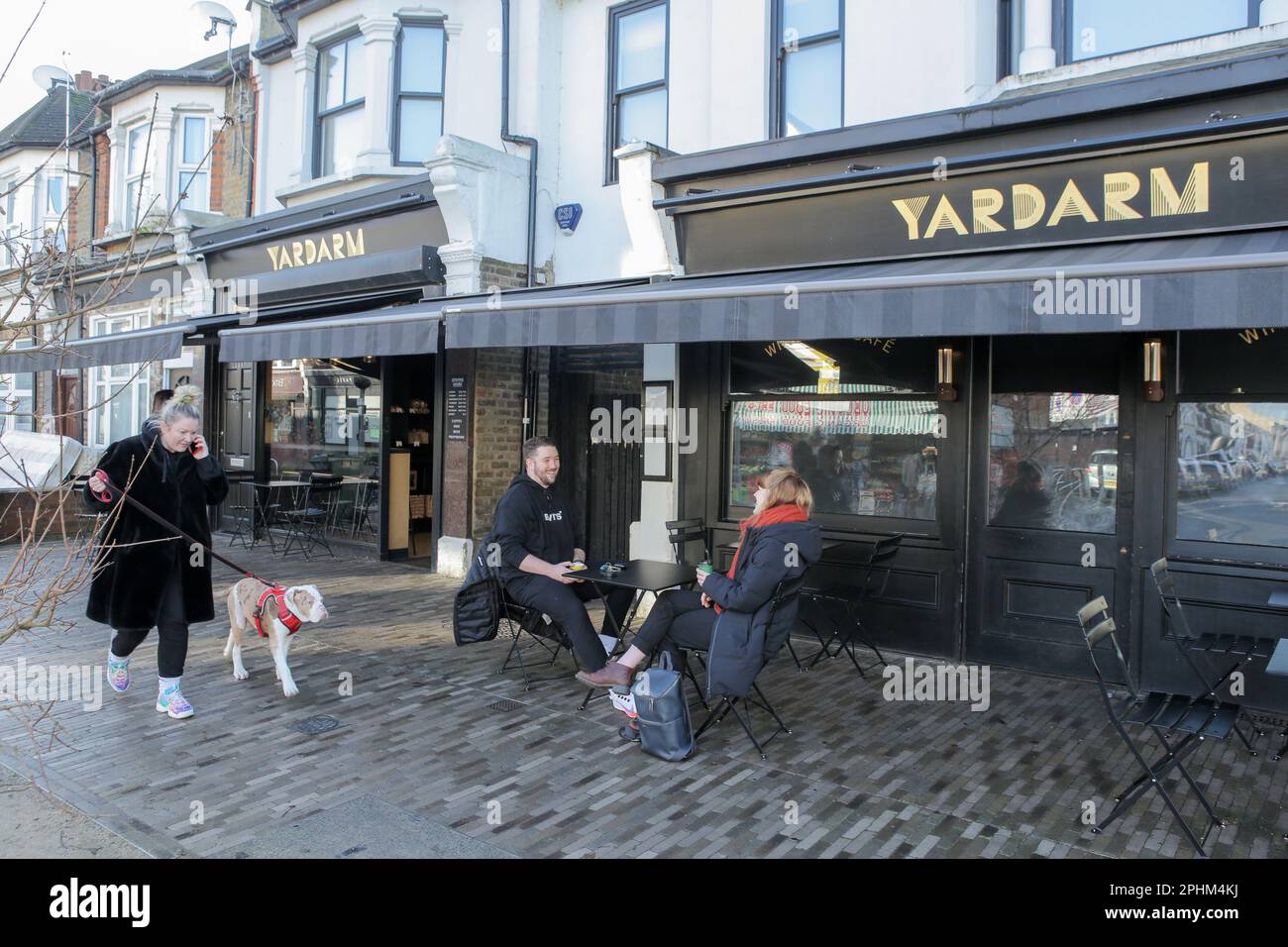 The Yardarm independent shop and restaurant on Francis Road, Leyton ...