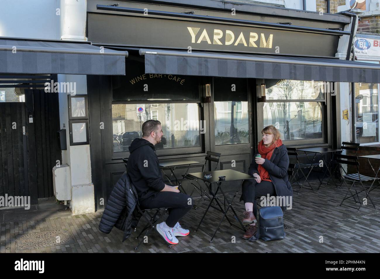 The Yardarm independent shop and restaurant on Francis Road, Leyton ...