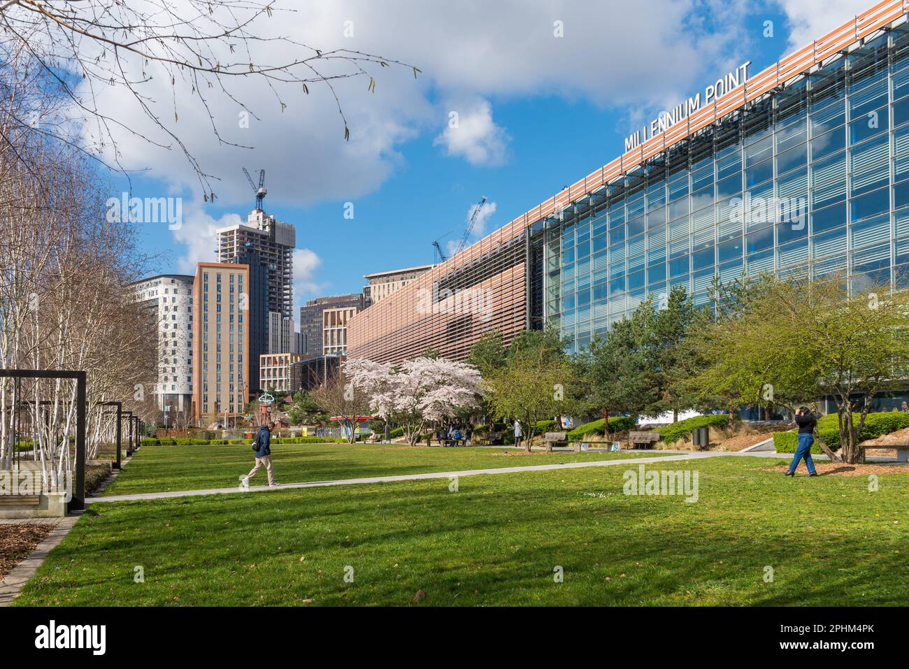 Millennium Point and Thinktank Science Museum in the Eastside area of ...